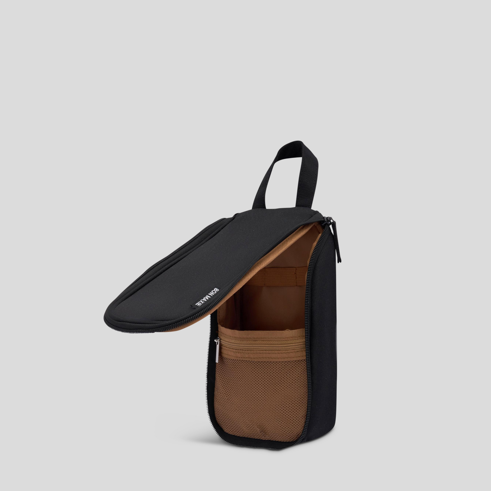 Slimline Hanging Toiletry Bag -- Black – BON MAXIE